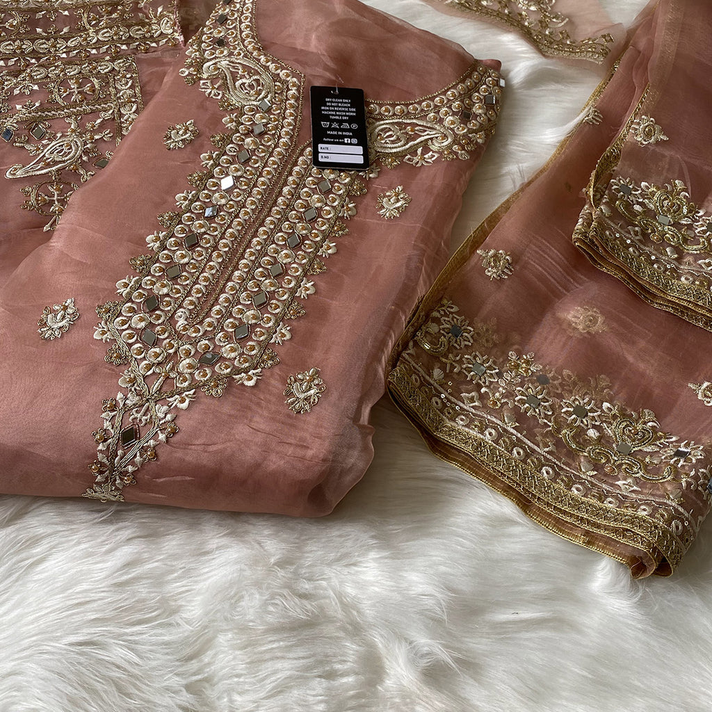 Ramzan Special Pakistani Mirror Work Salwar Suit With Dupatta Work ...