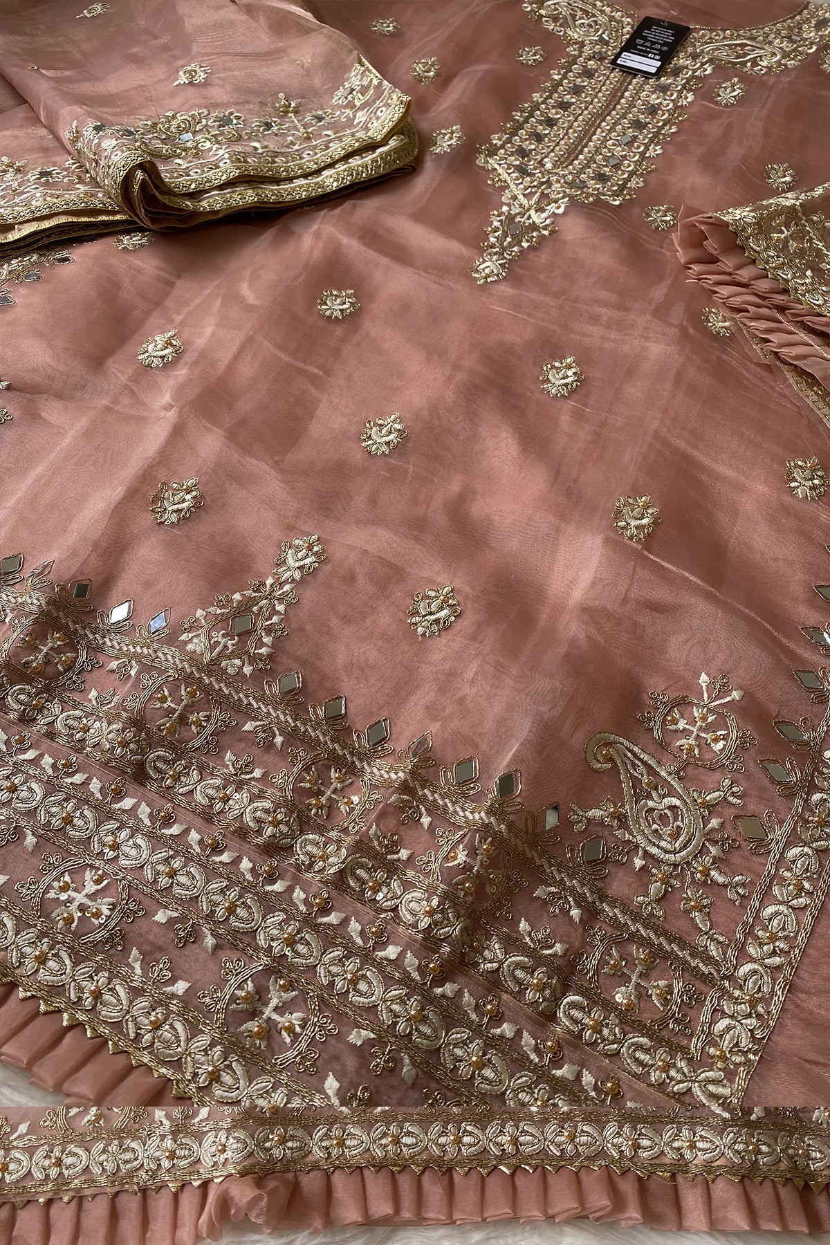 Ramzan Special Pakistani Mirror Work Salwar Suit With Dupatta Work ...